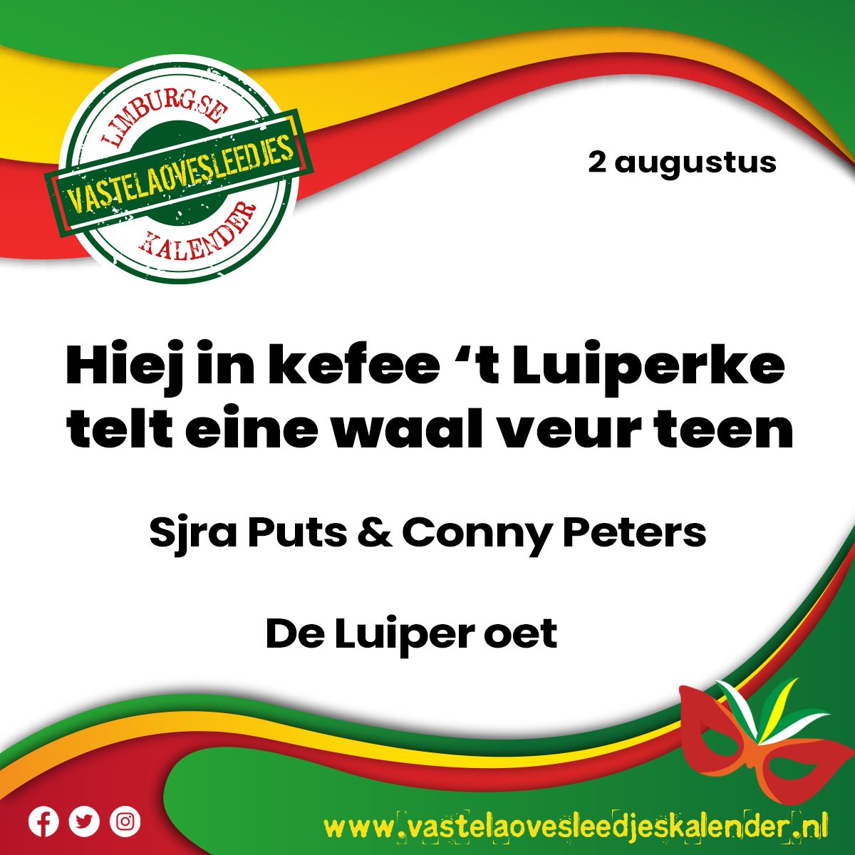 Op 't hoëgtepunt sjtoppe: dat kin toch neet kloppe - Limburgse ...