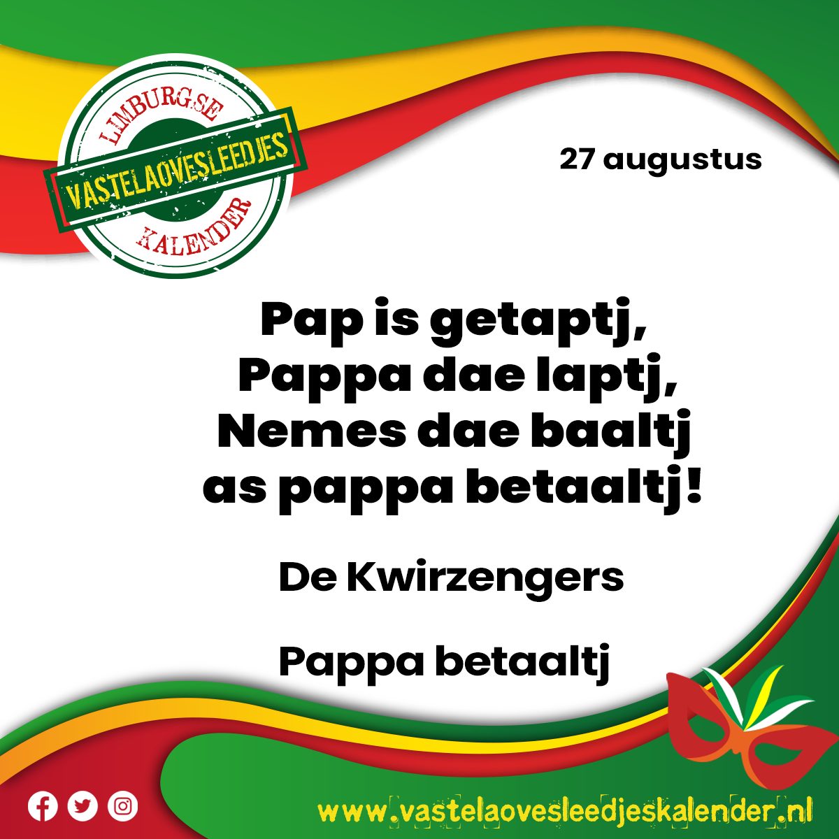 Pap is getaptj - Pappa dae laptj - Nemes dae baaltj as pappa betaaltj ...